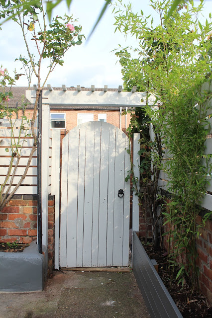 DIY How to Build a Pergola Over a Gate - Kezzabeth | DIY & Renovation Blog