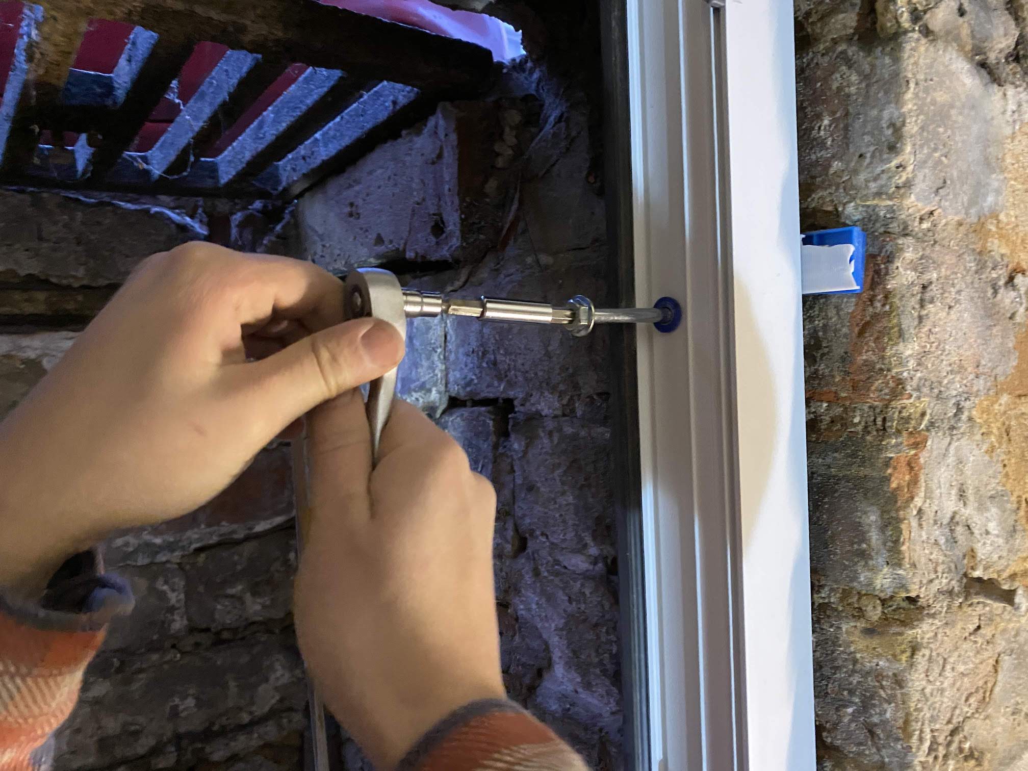 DIY Fitting A Window In Our Victorian Basement Cellar - Kezzabeth | DIY ...